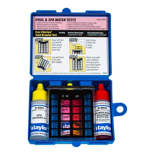 Taylor 3-Way Test Kit – Take A Break Spas & Billiards